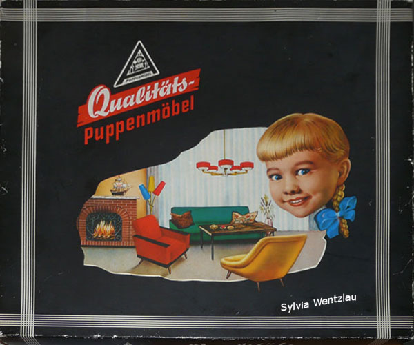 Antikspielzeug - Hersteller Puppenmöbel Fritz Altmann